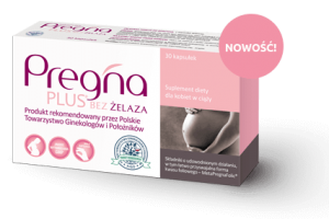 Pregna PLUS witaminy i minerały dla kobiet w ciąży i karmiących piersią